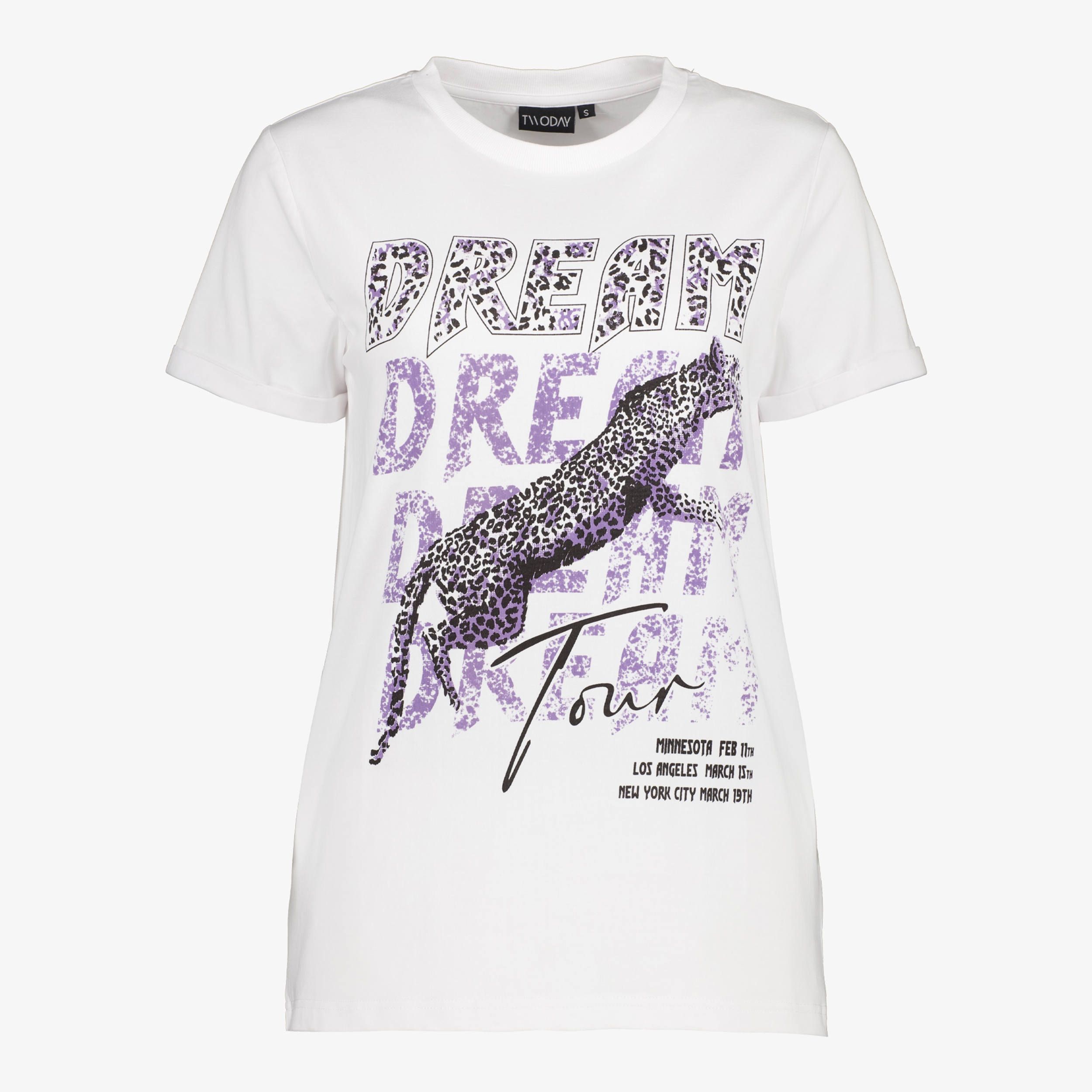 Twoday Dames T Shirt Met Opdruk Online Bestellen Scapino