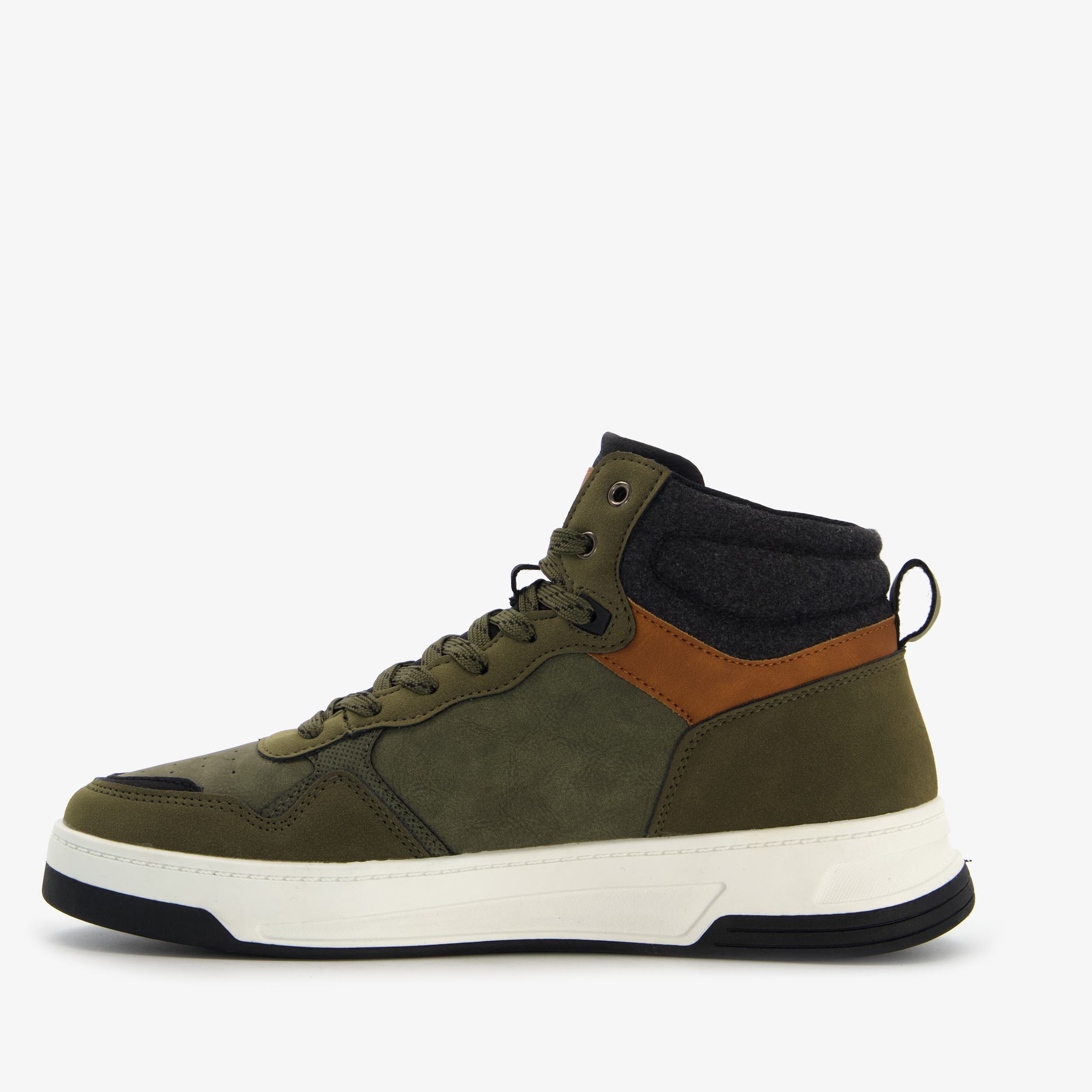 Blue Box hoge heren sneakers groen online bestellen | Scapino