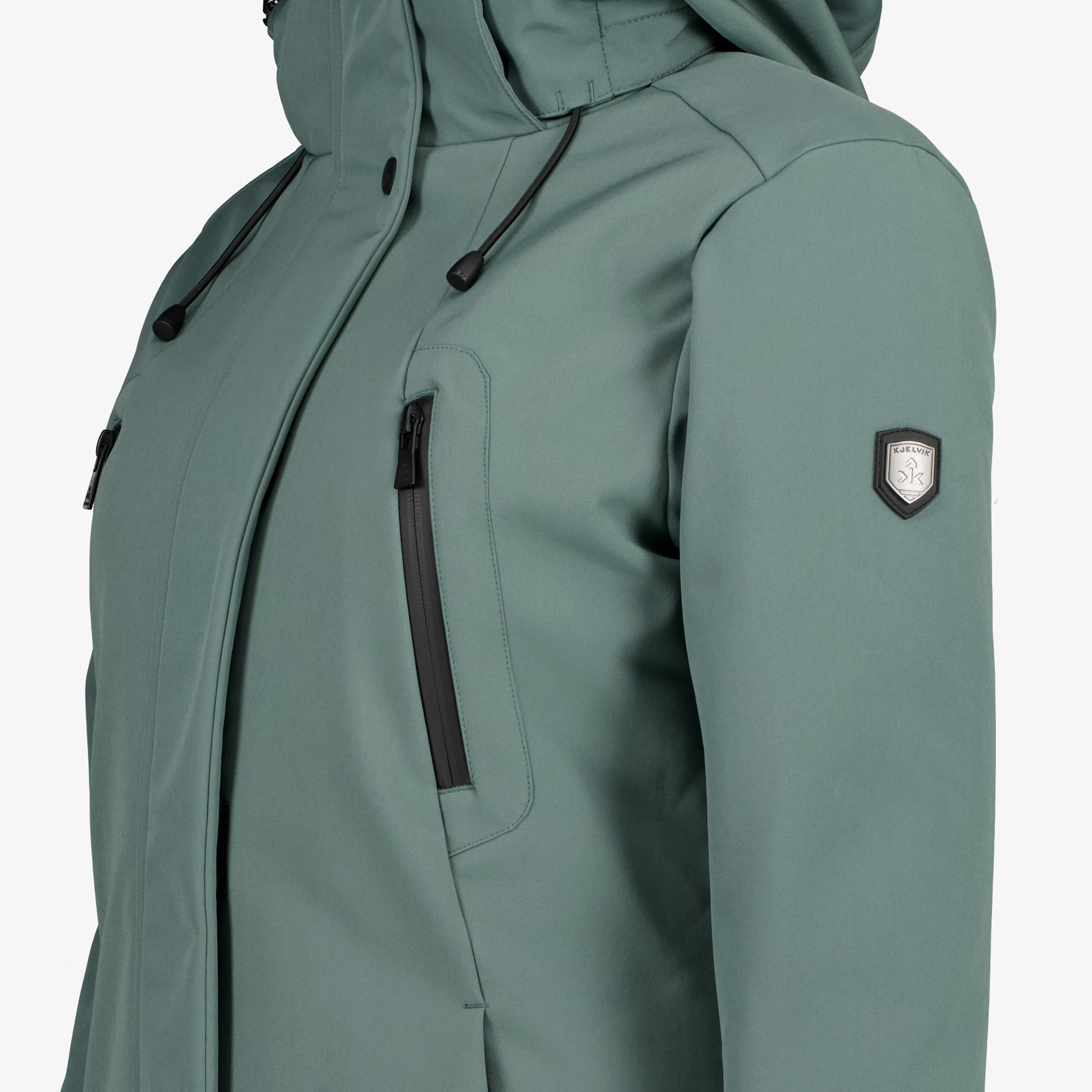 Kjelvik dames softshell jas groen online bestellen | Scapino