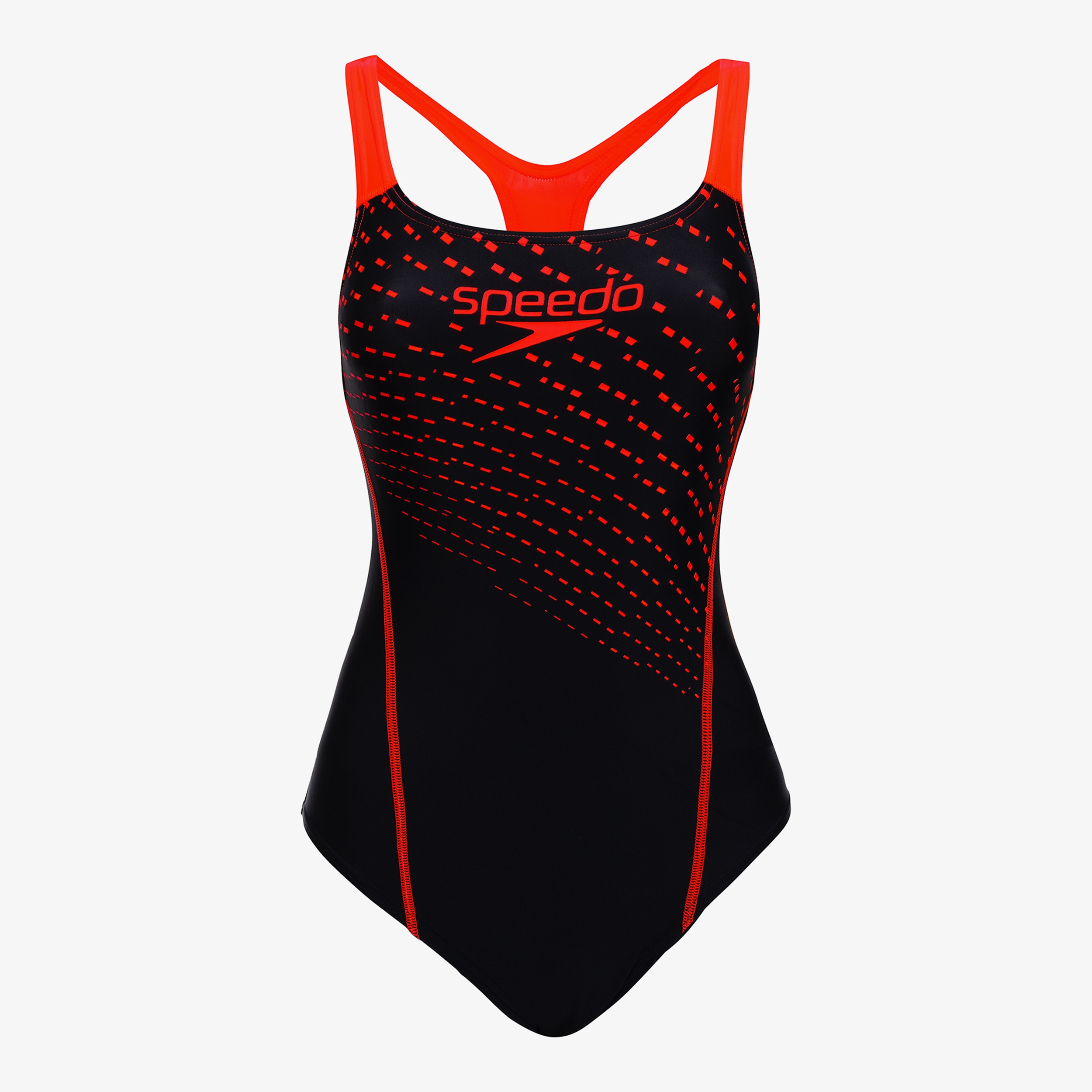 Speedo Eco Medley Logo Medalist badpak zwart rood online bestellen ...
