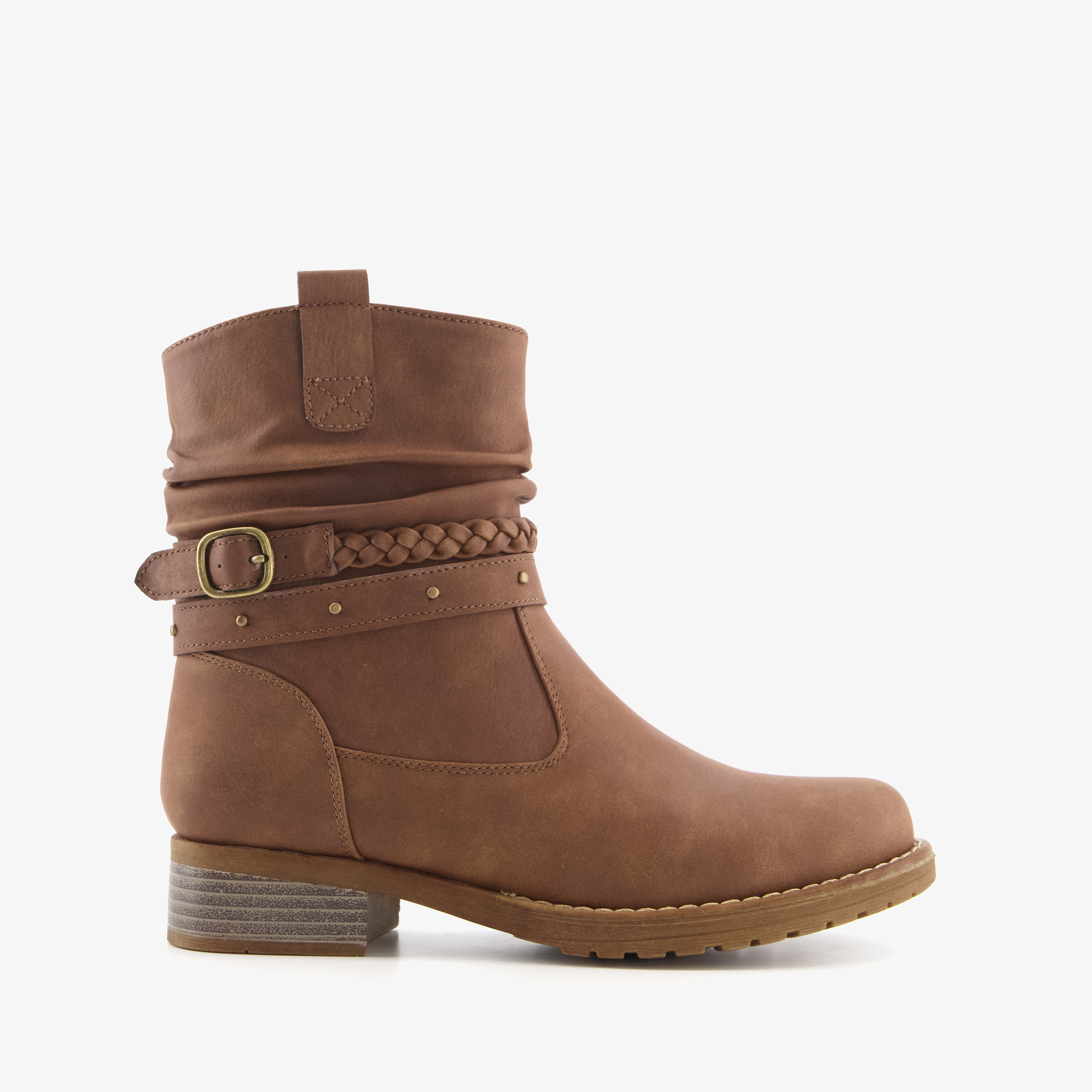 Blue Box dames enkellaarsjes cognac online bestellen | Scapino