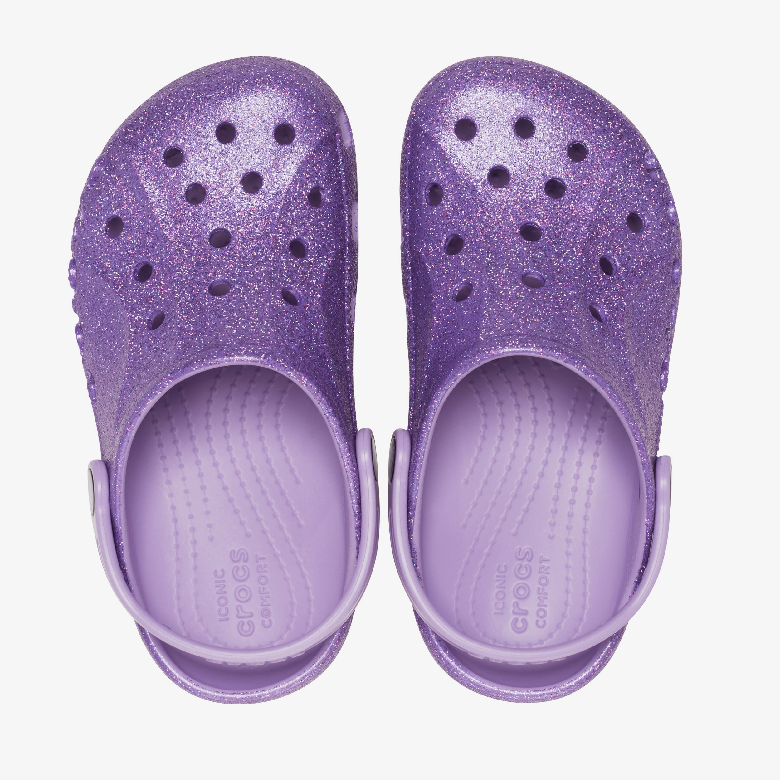 Crocs Baya Clog kinder klompen paars glitter online bestellen | Scapino